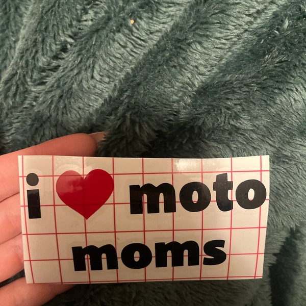 I Love Moto Girls Sticker / Moto Girls / Motocross - Etsy