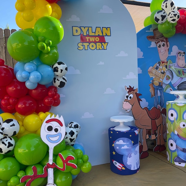 Editable Toy Story PNG Logo Canva Template | Toy Story Custom Logo Name ...