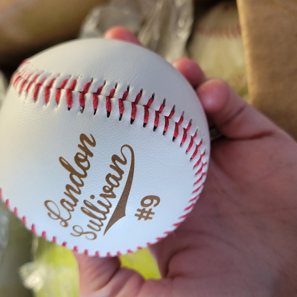 Personalized Baseballs, Team Balls, League Balls, T-ball, Tee Ball ...