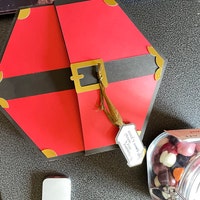 SANTA BOX Card SVG Instant Download Svg Project for Cricut, Scanncut ...