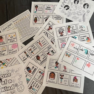 Affirmations for Black Girls Affirmation for Girls Self Love Black Girl ...