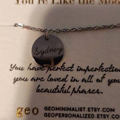 Custom Handwriting Jewelry Personalized Necklace Gold Actual - Etsy