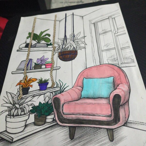 Cozy Coloring Book BUNDLE, Comfy Coloring Books, Soft Girl Era, Bold ...