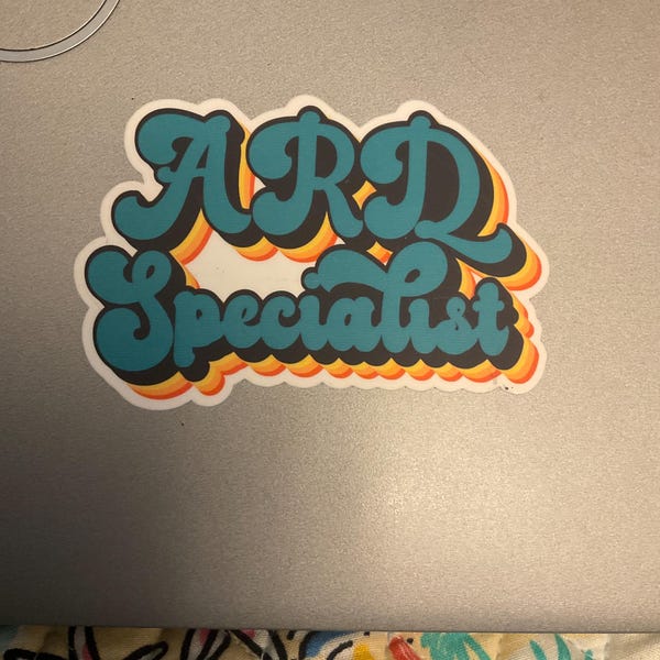 Speech Therapy Sticker for SLP, Speech Language Pathologist Sticker ...