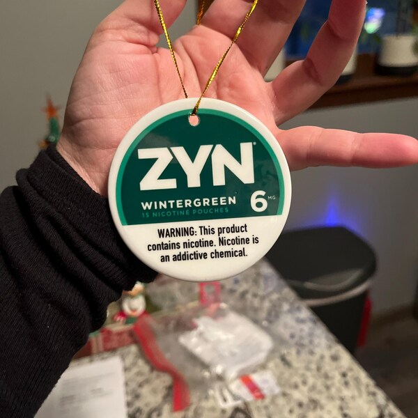 Night Vizyn Skull Sticker Zyn Spearmint Funny Decal - Etsy