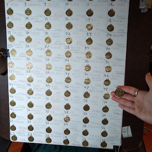 Custom Coin Minting Set Coinage Coin Hand Stamped Coins Custom - Etsy