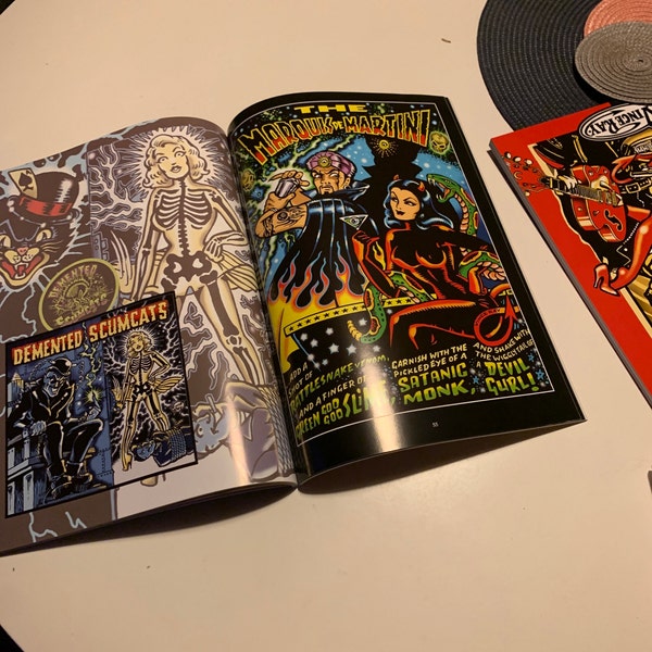 Vince Ray Digital Print on Stretched Canvas Frame, Devil Girl - Etsy