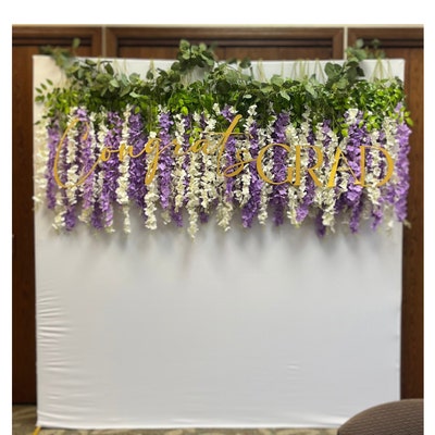 Custom Backdrop Wedding Sign, Name Sign for Wedding, Wood Cut Out ...