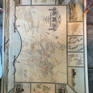 1565 Known World Map and of the Americas by Gastaldi Bertelli - Etsy