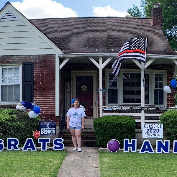 LARGE Personalized Happy Birthday Yard Sign Customized to Your Event ...