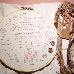 Pocket Flower Embroidery Pattern-pdf Embroidery Pattern Digital ...