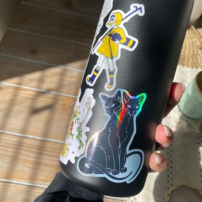 Glitter UFO Sticker, UFO Sticker, Space Sticker, Space Ship Sticker ...