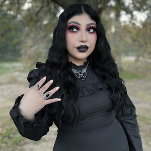 Gothic Vampire Bat Necklace Goth Punk Halloween - Etsy