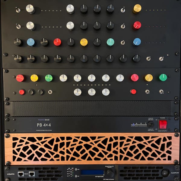 Nice-racks 4-space Studio Rack, Choose Your Depth, Choose Your Stain ...