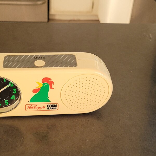 Vintage Retro Rubik's Cube Alarm Clock RARE W/date & Temperature Desk ...