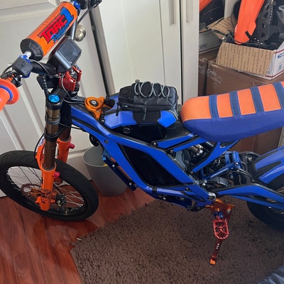 SUR RON Fox Fluo Electric Leopard Full Graphics Kit Gloss or Matte ...