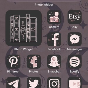 Plants Aesthetic Themed App Icons 100 Icon Aesthetic Pack - Etsy