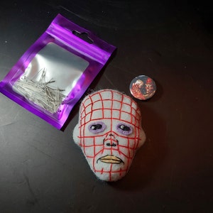 Goosebumps Haunted Mask Pin, Goosebumps Pin, Handmade to Order Haunted ...