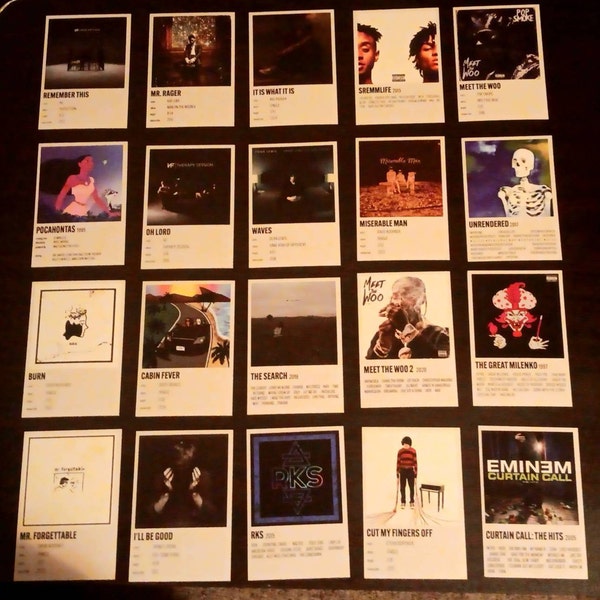 Custom Aesthetic Movie Album Poster Tv Show Video Game Book Print ...