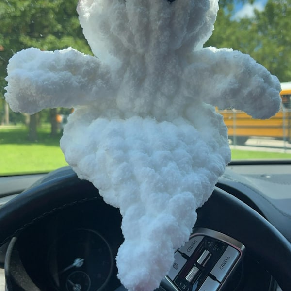 ITTY BITTY Baby Boo Ghost / Full Video Tutorial / Finger Knit Ghost ...