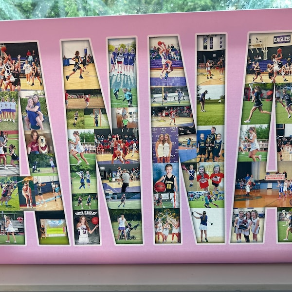 Photo Collage Digital File for Printing - X50 Pics - Custom Designed ...
