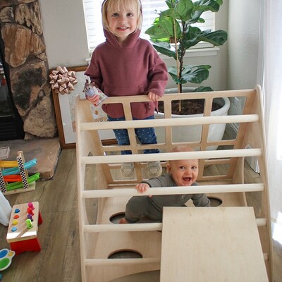 Transformable Climbing Triangle, Step Triangle, Climbing Ladder for ...