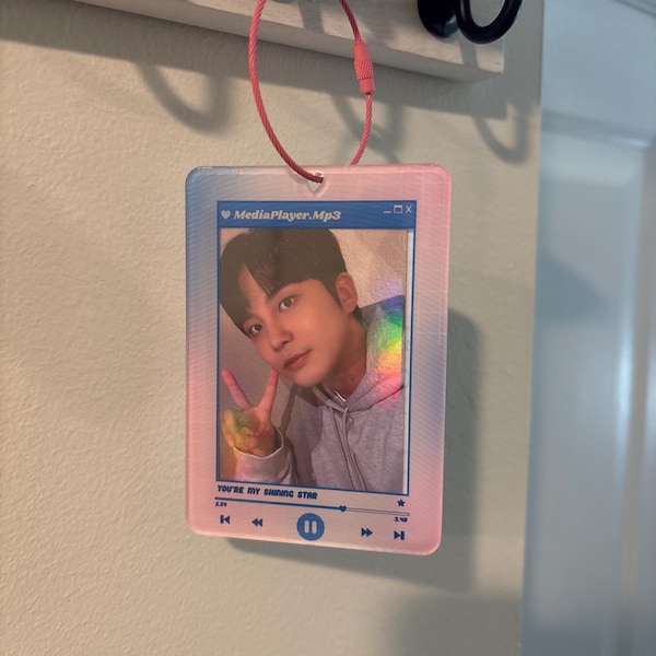 Soft Yk2 Kpop Acrylic Photocard Holder - Etsy