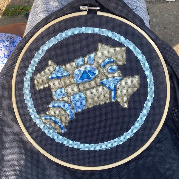 Alliance Cross Stitch Pattern, World of Warcraft Cross Stitch Pattern ...