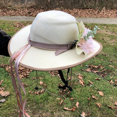 Laced Edge Western Helmet Hat - Etsy