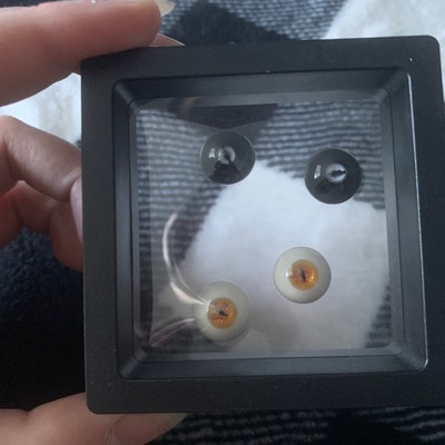 Dark Devil, Demon Eye Pupil Resin Eyes for Bjd Doll, Realistic Handmade ...