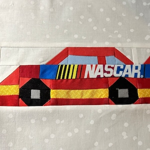 PDF Quilt Block Pattern Nascar Vehicle Quilt - Etsy