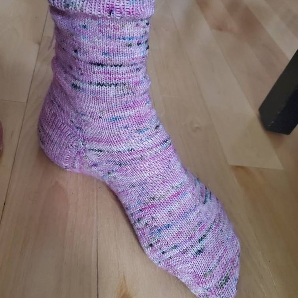 Vanilla Socks on Magic Loop PDF Pattern by Crazy Sock Lady Designs - Etsy