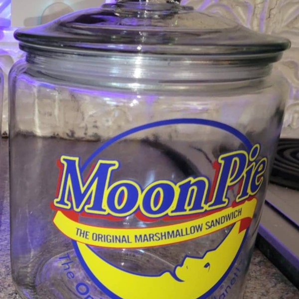 Sunbeam Bread Counter Jar & Lid Country Store Display Cookie Jar Candy ...