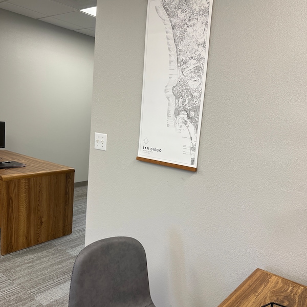 Southern California Surf Map - Etsy