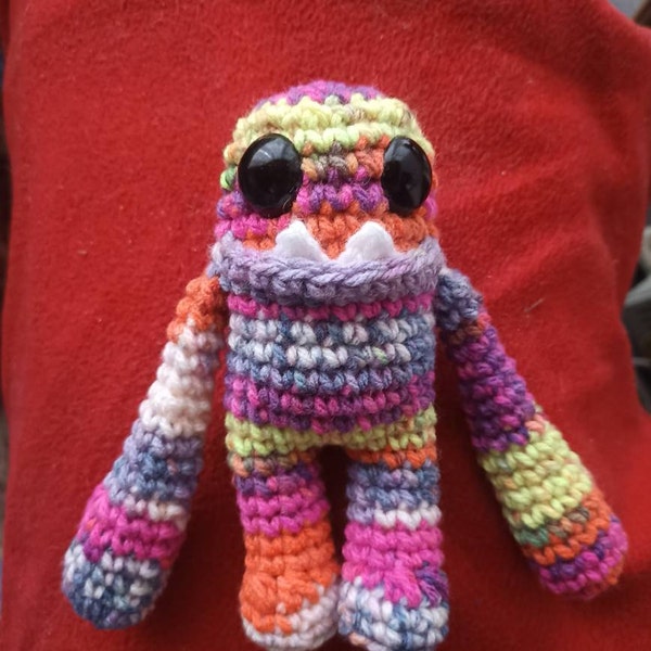 Small Cylinder Monsters Crochet Pattern by Crafty Intentions ...