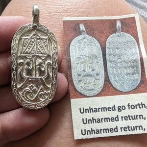 Viking Grooming Tools Twisted Bronze Loop or Double Horse Head - Etsy