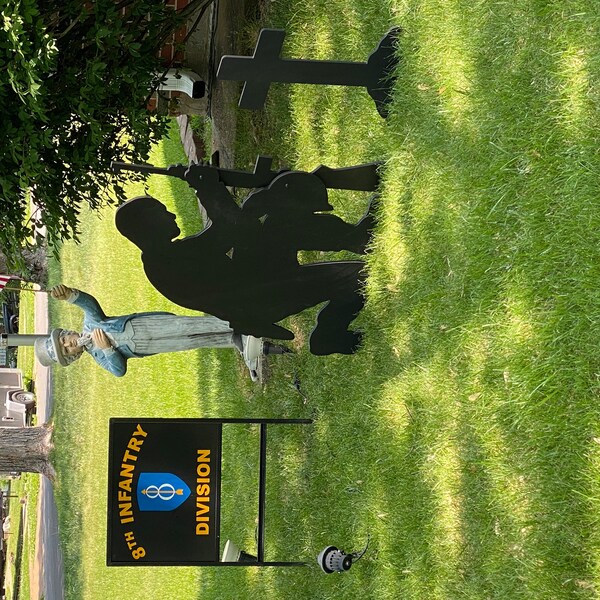 All-weather PVC Fallen Soldier Yard Display - Etsy