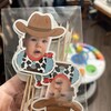 Cowboy Cupcake Toppers | Western Birthday Party Decorations | My First ...