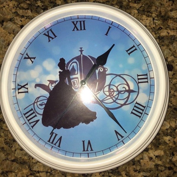 Disney Princess Clocks - Etsy