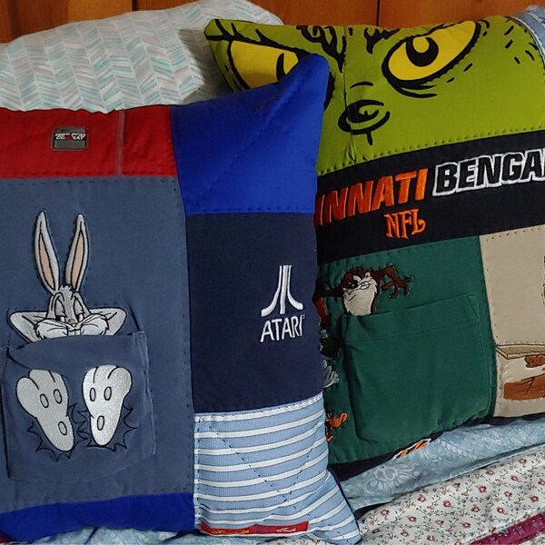 Memory Key Chain Made From Men's Ties - Etsy