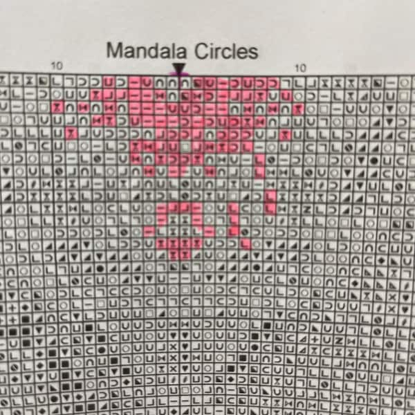 Mandala Circles Cross Stitch Pattern - PDF Download - Etsy