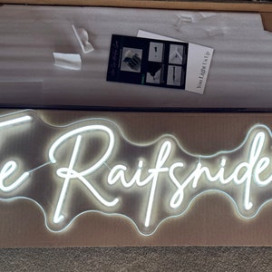 Neon Sign Custom Name, Custom Neon Sign Battery Operated, Neon Sign ...