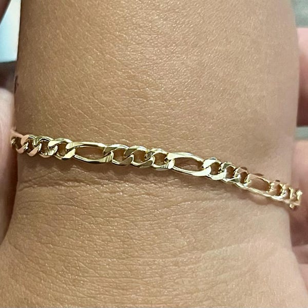 18K Rope Chain Necklace for Boy, 4mm Kids Rope Chain, Baby Boy Necklace ...