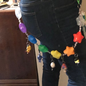 Kandi Mushroom Necklace Custom Handmade Fidget Charm Stim | Etsy