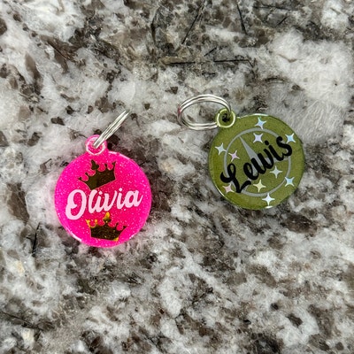 Design Your OWN Custom Pet Tag, Personalized, Custom Dog Tag, Resin Dog ...