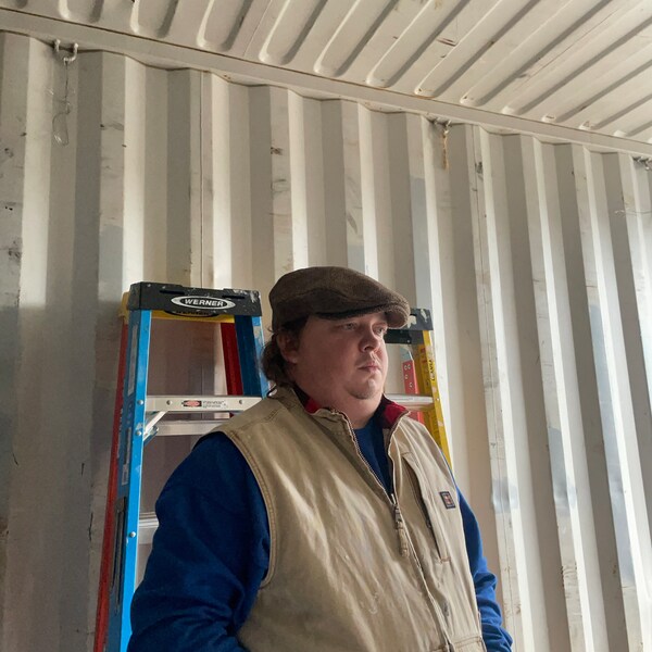 Traditional Irish Tweed Flat Cap / Paddy Cap - Speckled Brown ...