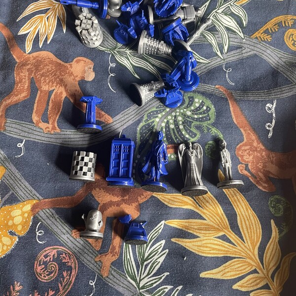 3D Printed Chess Set | for the Whovians - Etsy
