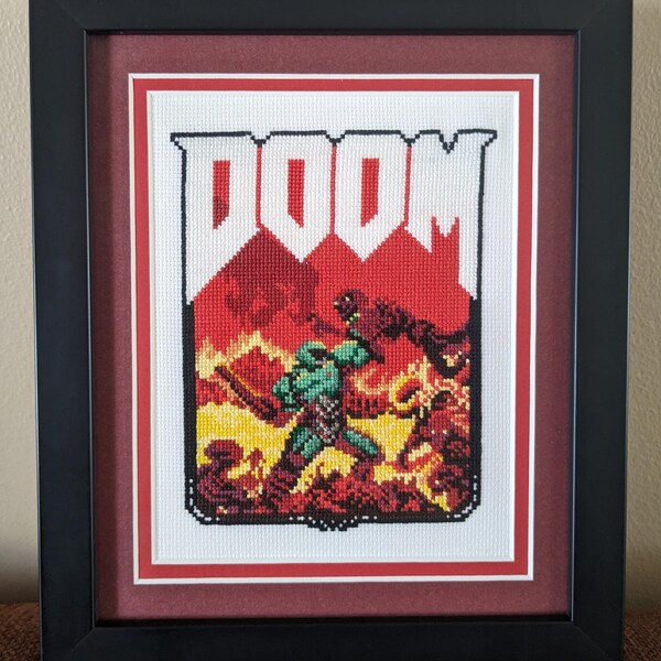 DOOM - Doom Eternal - Videogame - Cross Stitch Pattern (instant ...