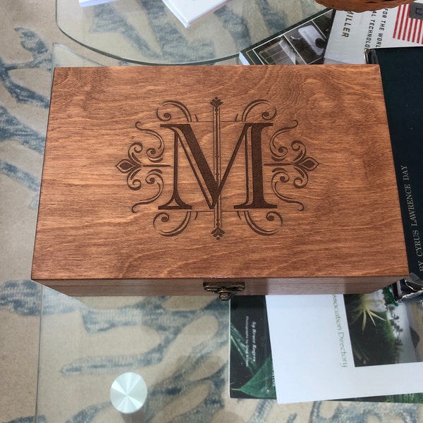 Custom Quote Wooden Box, Memory Box, Engraved Bible Verse Box, Custom ...