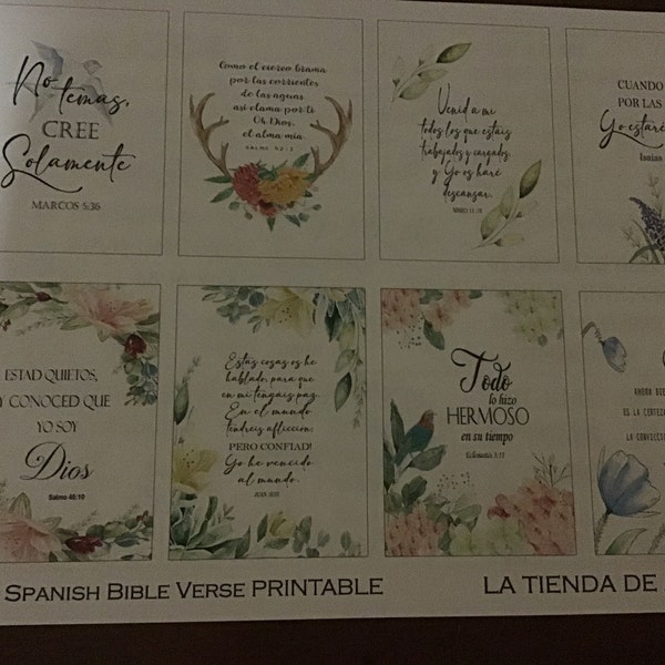 Printable Scripture Cards - Bible Verse Coloring, Instant Download ...